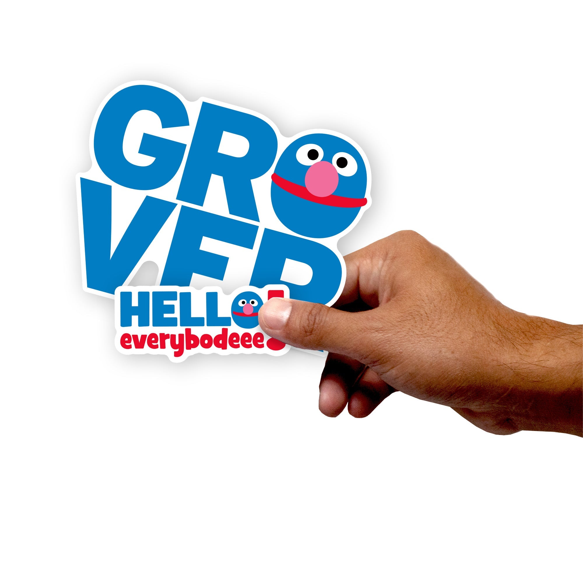 Grover - 5 Typography Minis (Mixed Sizes) - Official Sesame Street - R ...